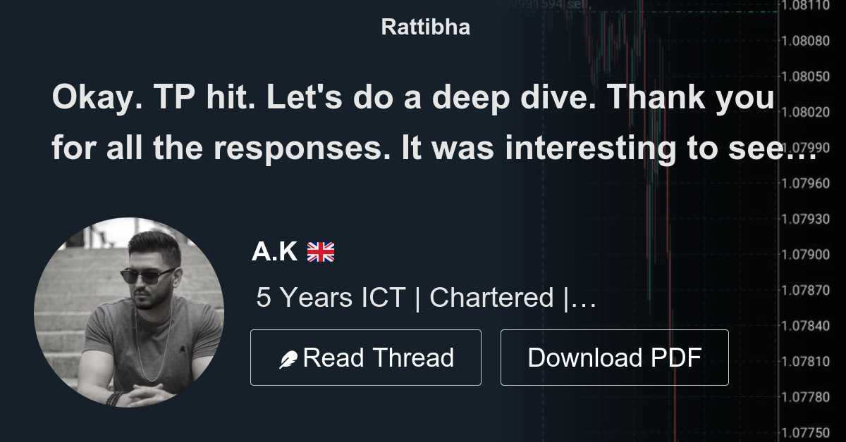 Okay. TP hit. Let's do a deep dive. - المسلسل من A.K @Ali_Khan_ICT - رتبها