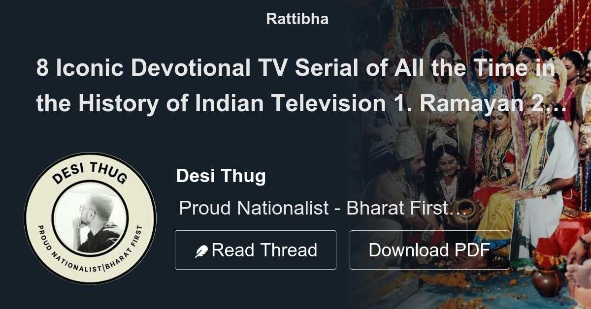 8 Iconic Devotional TV Serial of All the Time in the History of Indian ...