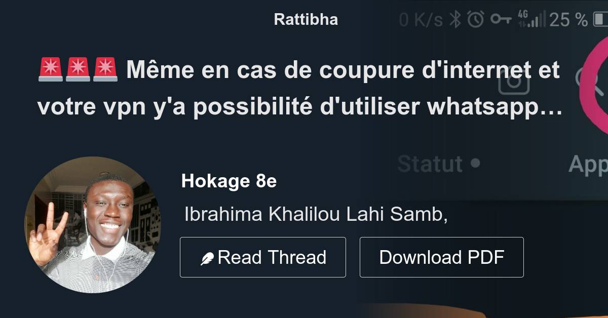 🚨🚨🚨 Même en cas de coupure d'internet et votre vpn y'a possibilité d ...