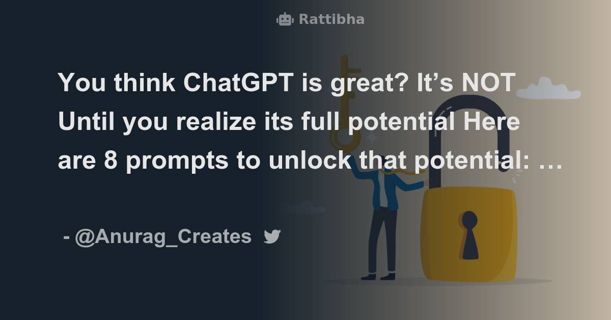 You think ChatGPT is great? It’s NOT Until you realize its full ...