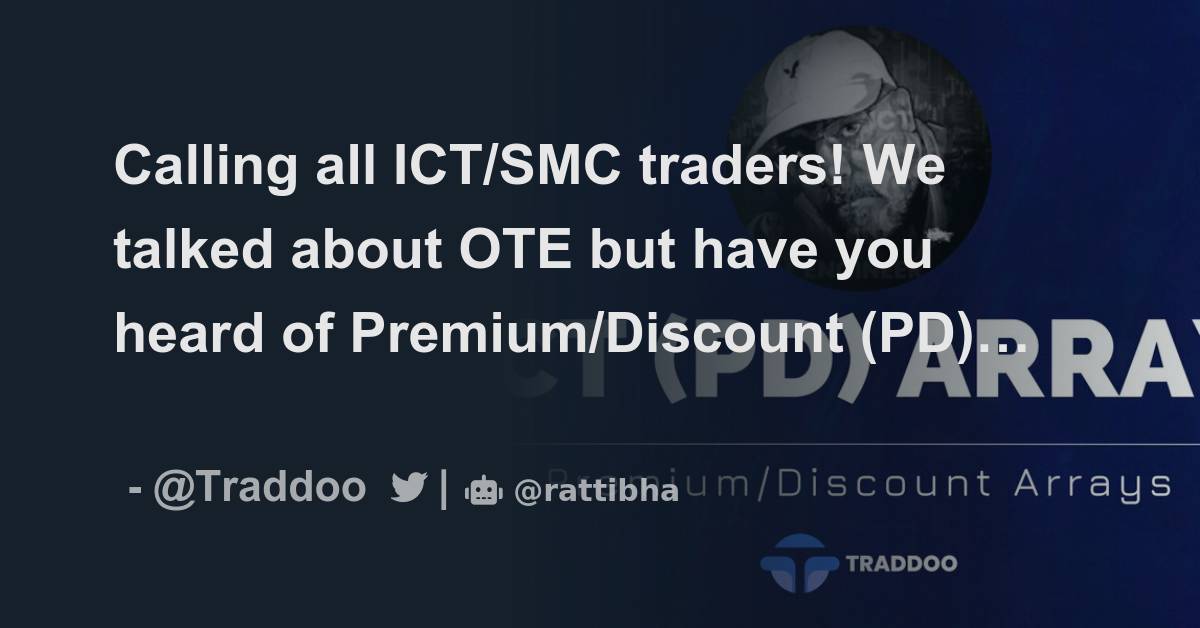 Calling all ICT/SMC traders! We talked about OTE but have you heard of ...