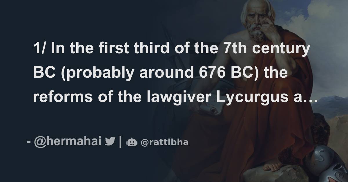 1/ In the first third of the 7th century BC (probably around 676 BC ...