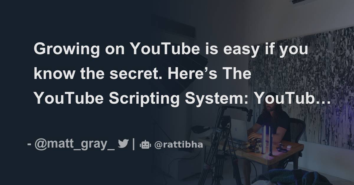 Growing on YouTube is easy if you know the secret. Here’s The YouTube ...