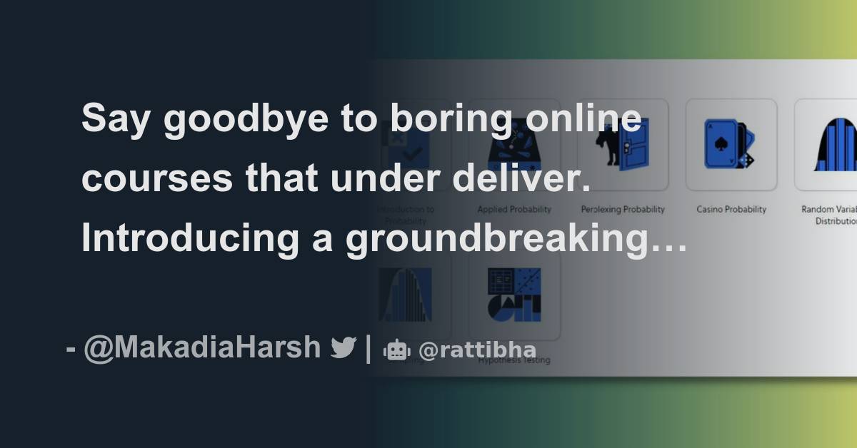 Say goodbye to boring online courses that under deliver. Introducing a ...