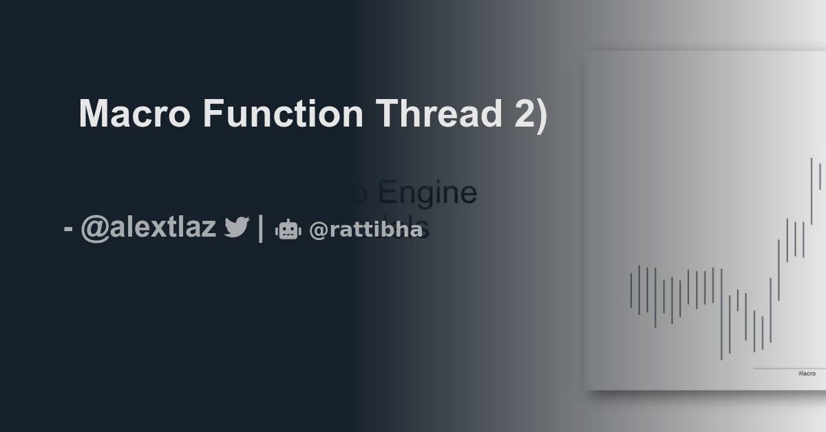 Macro Function Thread - Thread from Alex 🧪 @alextlaz - Rattibha