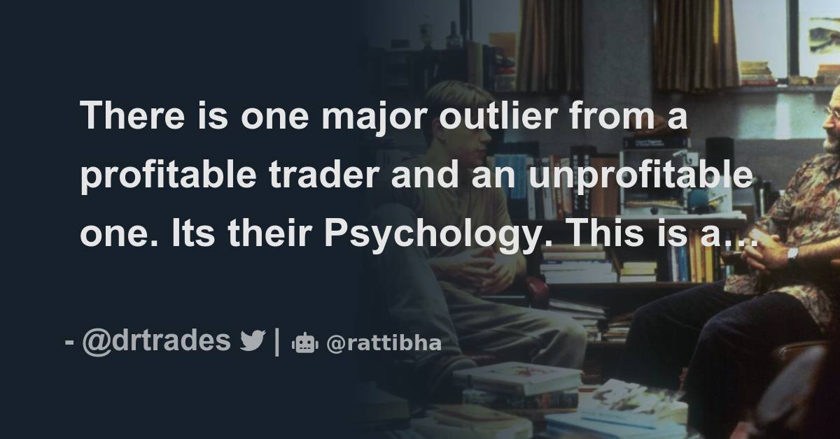 There is one major outlier from a profitable trader and an unprofitable ...