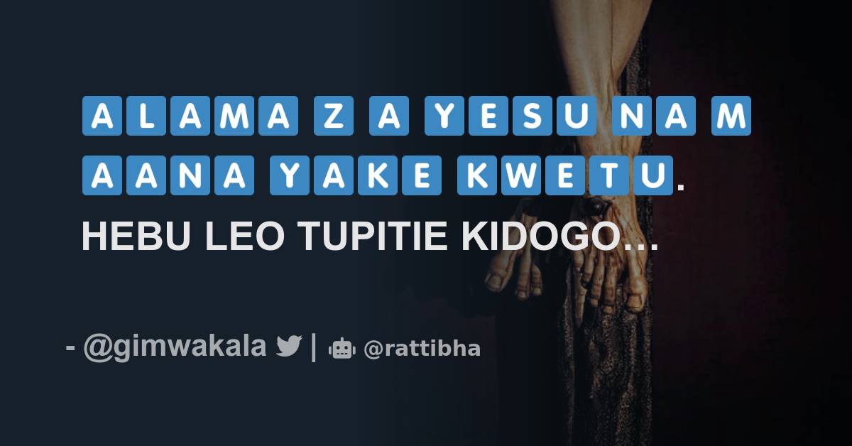 Thread from 𝐌𝐭𝐮𝐦𝐰𝐚 𝐀𝐬