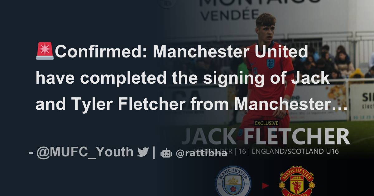 🚨Confirmed: Manchester United have completed the signing of Jack and ...