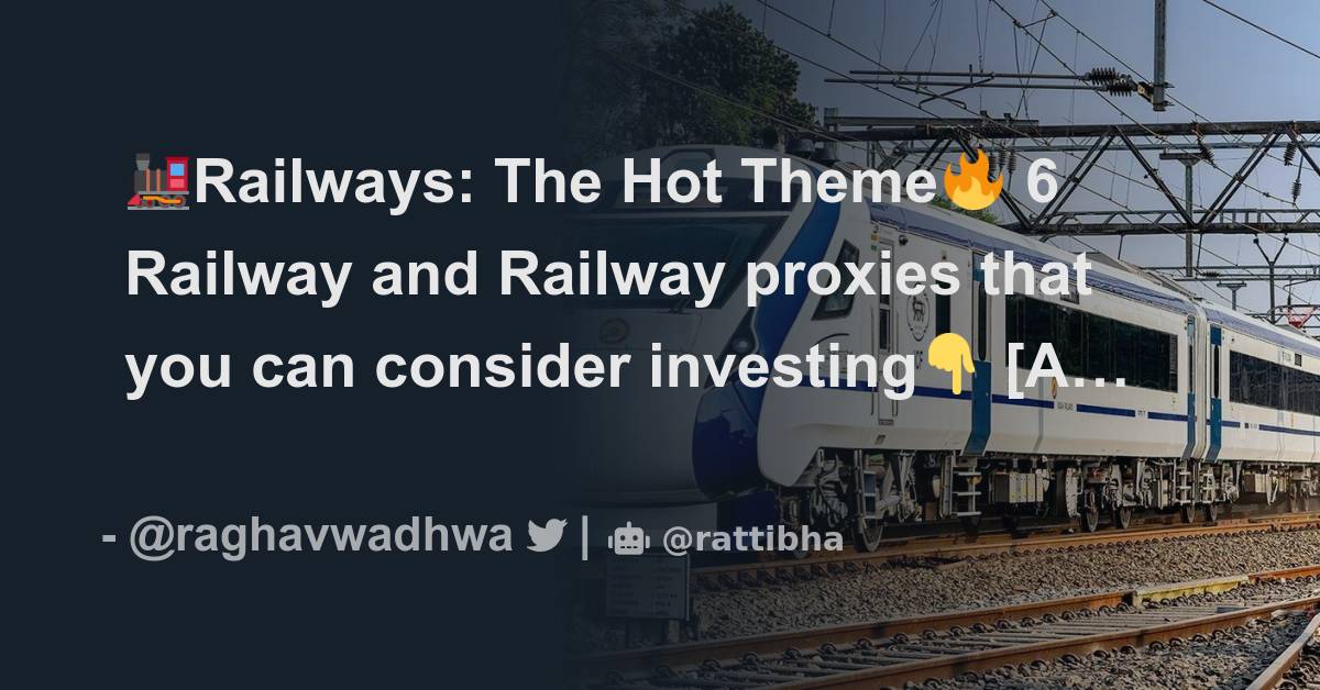 🚂Railways: The Hot Theme🔥 6 Railway and Railway proxies that you can ...