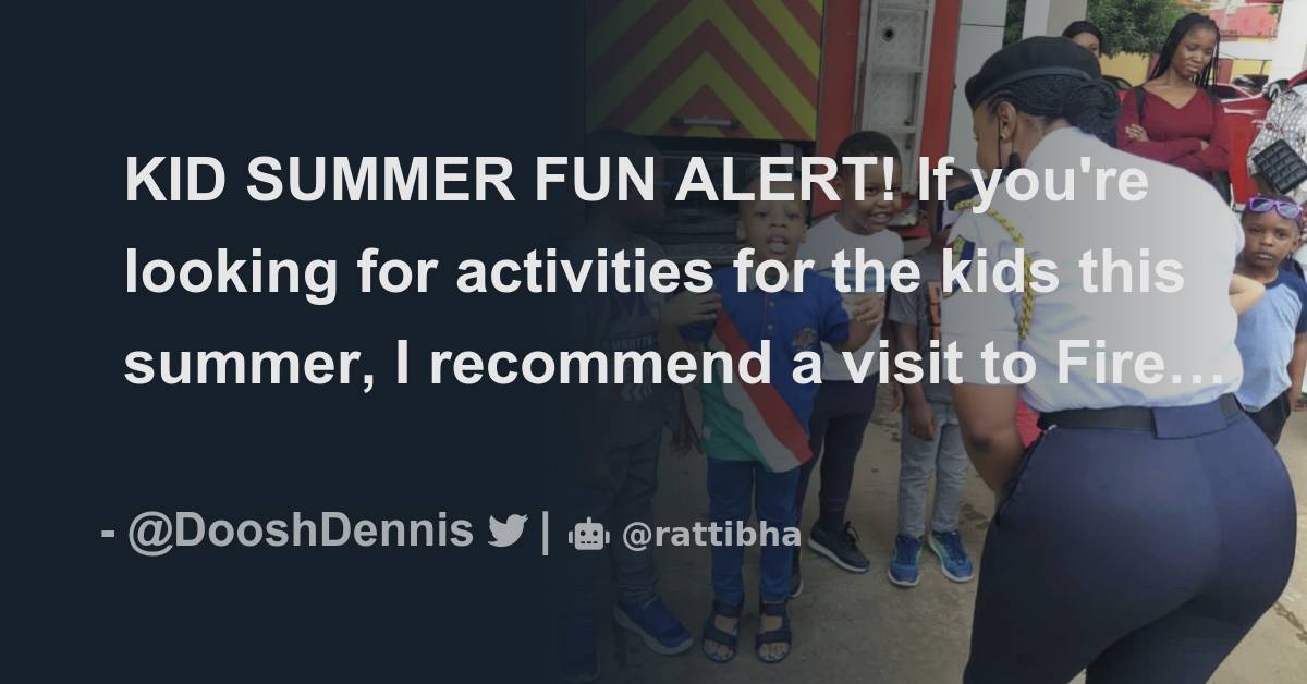 KID SUMMER FUN ALERT! If you're looking for activities for the kids ...