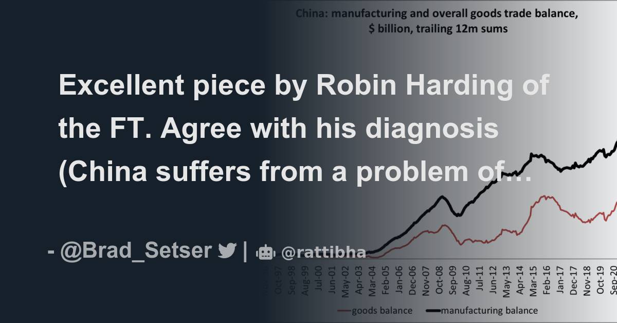 Excellent piece by Robin Harding of the FT. Agree with his diagnosis ...