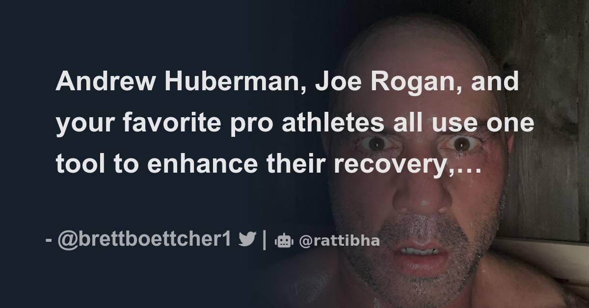 Andrew Huberman, Joe Rogan, and your favorite pro athletes all use one ...