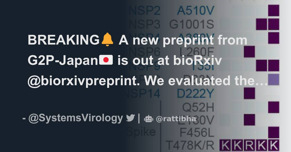 BREAKING🔔 A new preprint from G2P-Japan🇯🇵 is out at bioRxiv @biorxivpreprint. We evaluated the ...