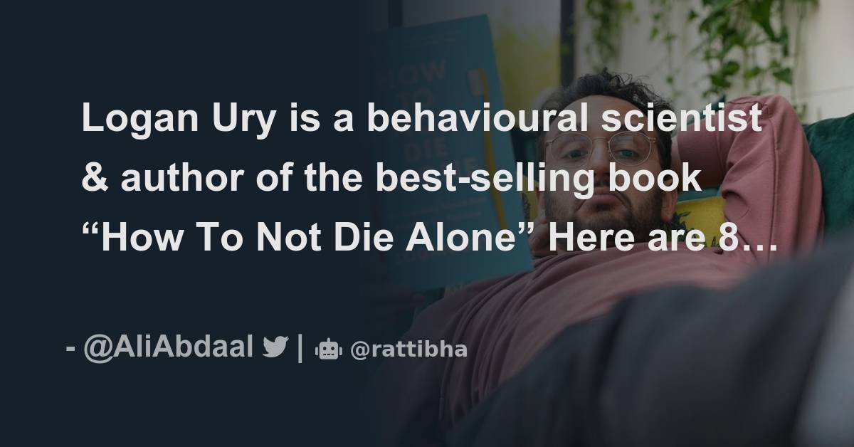 Logan Ury is a behavioural scientist & author of the best-selling book ...