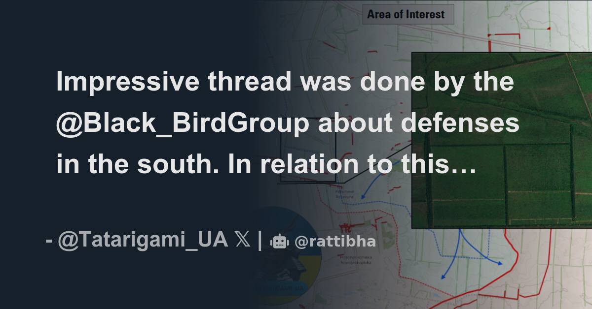 Impressive thread was done by the @Black_BirdGroup about defenses in ...