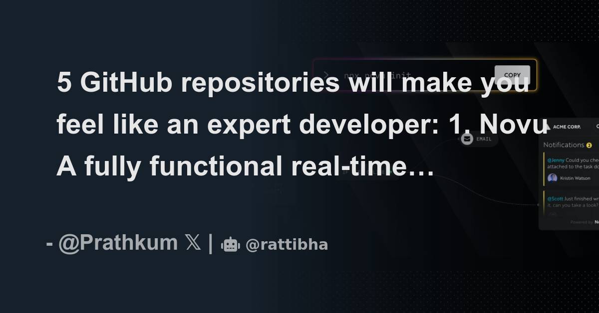 5 GitHub repositories will make you feel like an expert developer ...