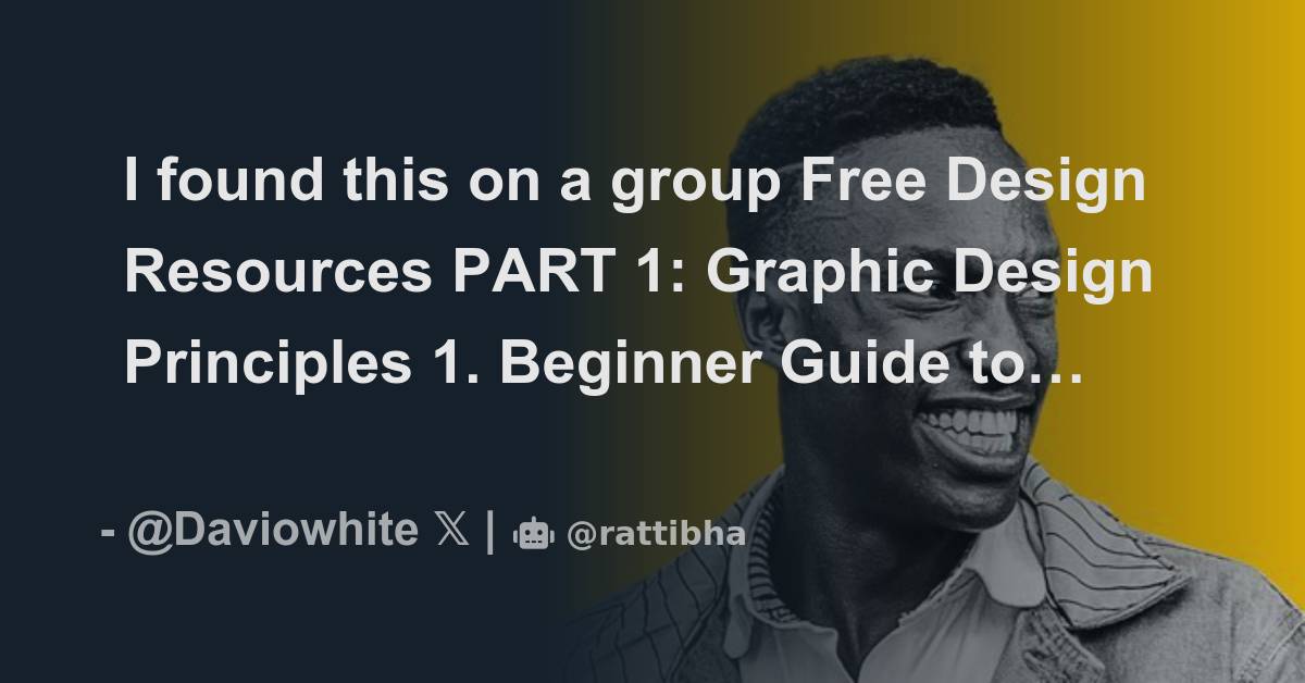 I found this on a group Free Design Resources PART 1: Graphic Design ...