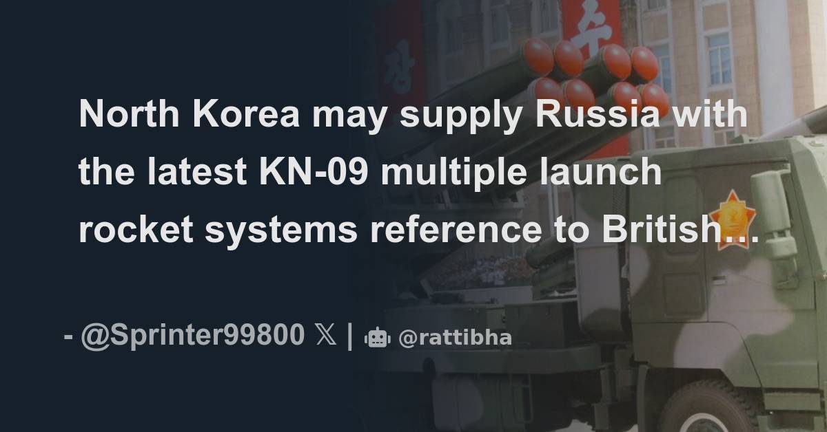 North Korea may supply Russia with the latest KN-09 multiple launch ...
