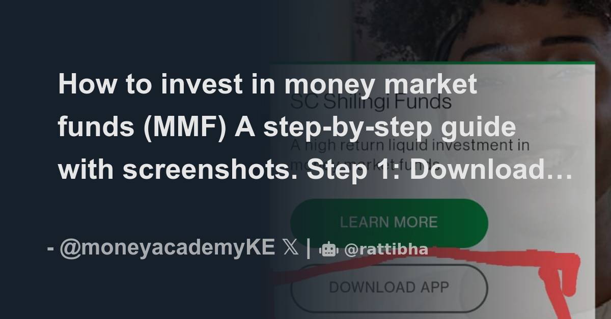 How to invest in money market funds (MMF) A step-by-step guide with screenshots. - Thread from ...