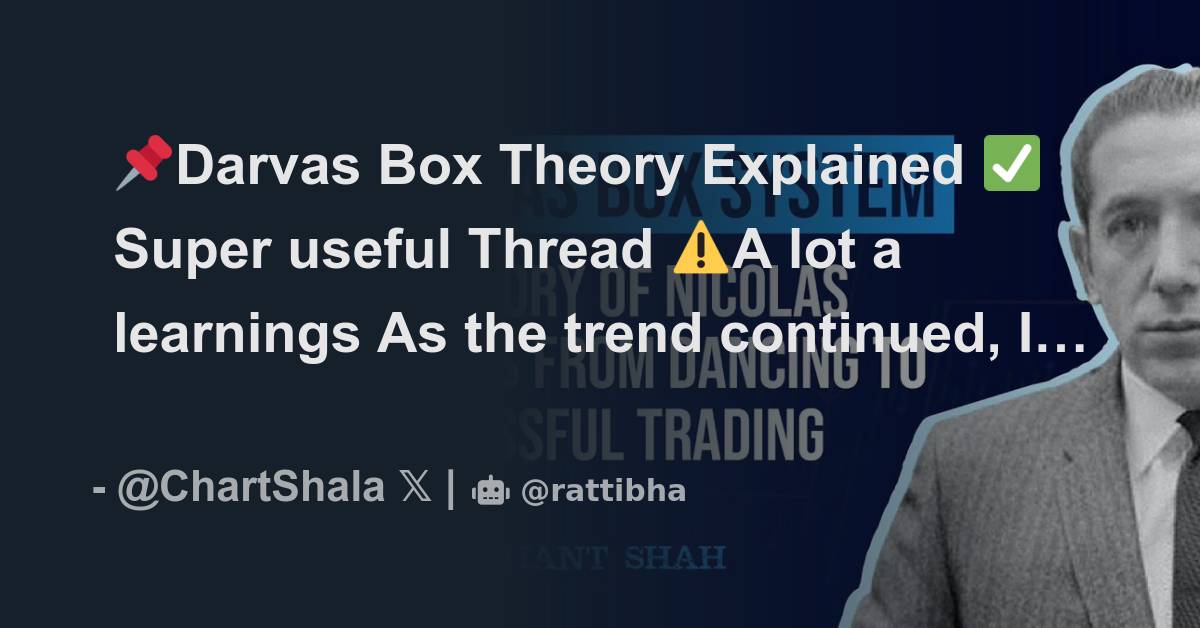 📌Darvas Box Theory Explained Super useful Thread ⚠️A lot a learnings As ...