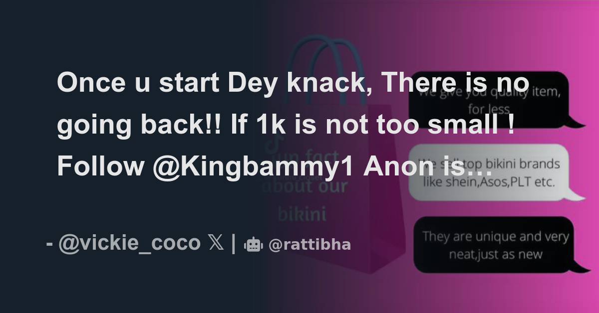 Once u start Dey knack, There is no going back!! - المسلسل من iyalode 💜 ...