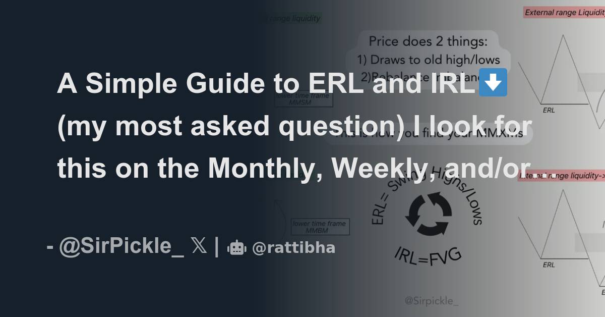 A Simple Guide to ERL and IRL⬇️ (my most asked question) I look for ...