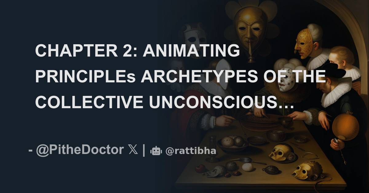 CHAPTER 2: ANIMATING PRINCIPLEs ARCHETYPES OF THE COLLECTIVE UNCONSCIOUS Benefits: 1•Understand ...