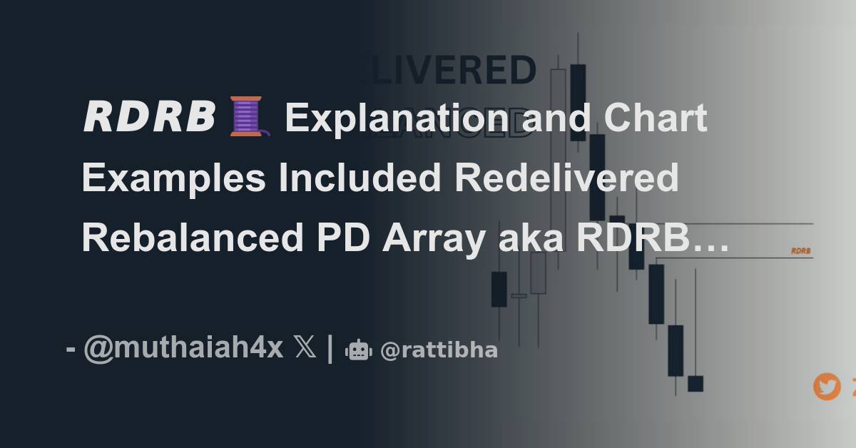 𝙍𝘿𝙍𝘽 🧵 Explanation and Chart Examples Included Redelivered Rebalanced ...