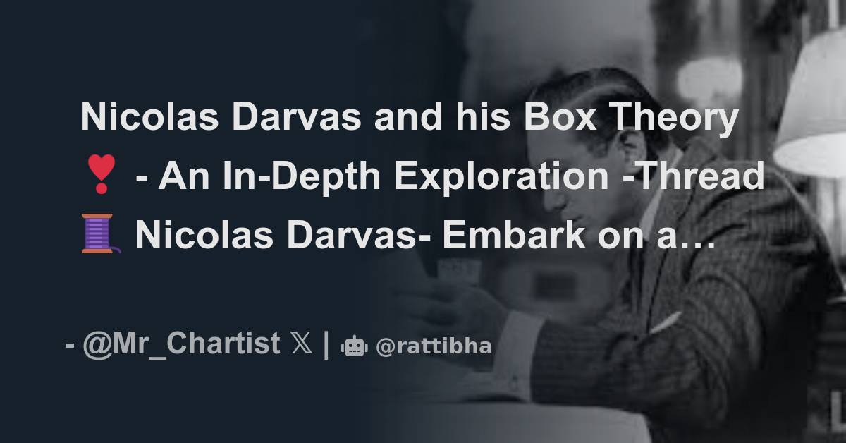Nicolas Darvas and his Box Theory ️ - An In-Depth Exploration -Thread🧵 ...