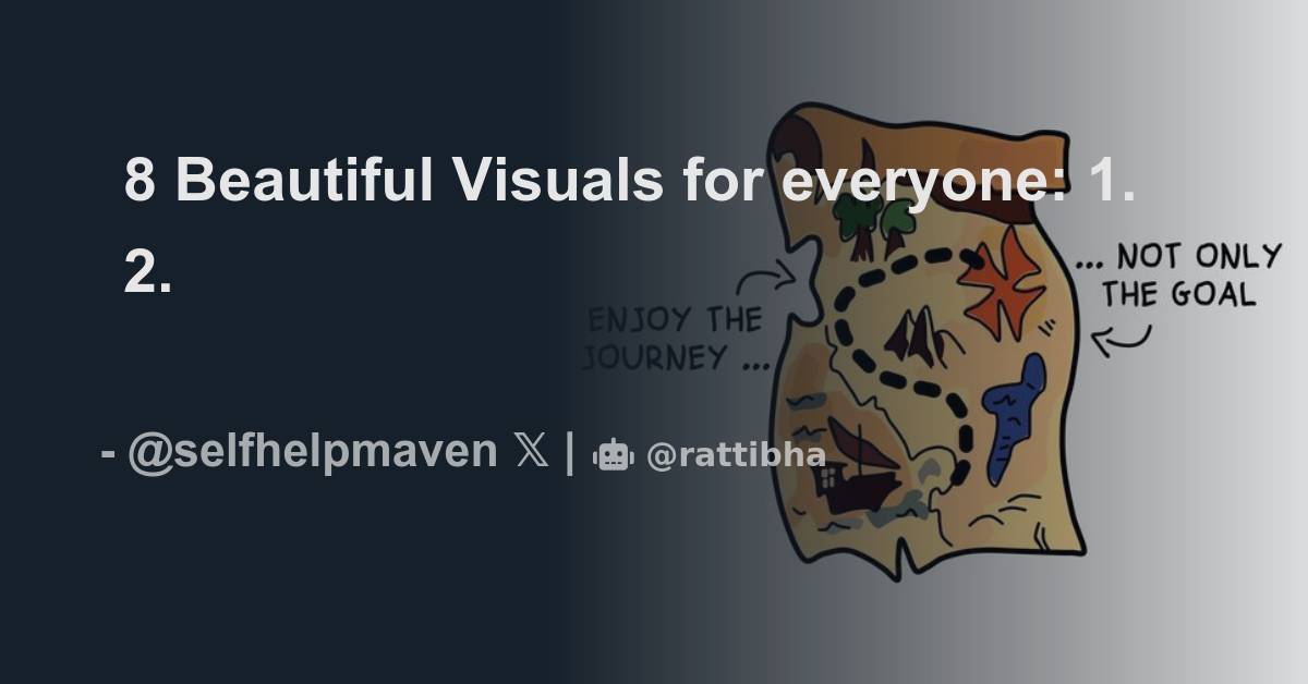 8 Beautiful Visuals for everyone: 1. - Thread from 𝐓𝐡𝐞 𝐑𝐞𝐚𝐥𝐦 𝐨𝐟 𝐖𝐢𝐬𝐝𝐨𝐦 ...