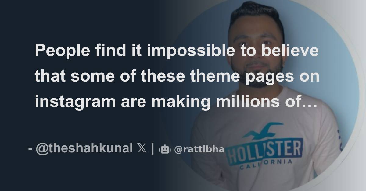 People find it impossible to believe that some of these theme pages on ...