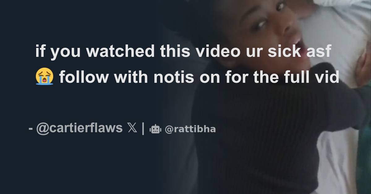 if you watched this video ur sick asf 😭 - المسلسل من ⛧ @cartierflaws ...