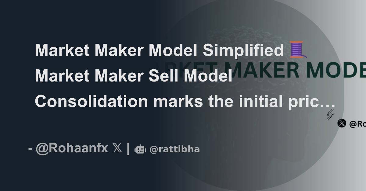 Market Maker Model Simplified 🧵 - Thread from simple @EasyEquity01 ...