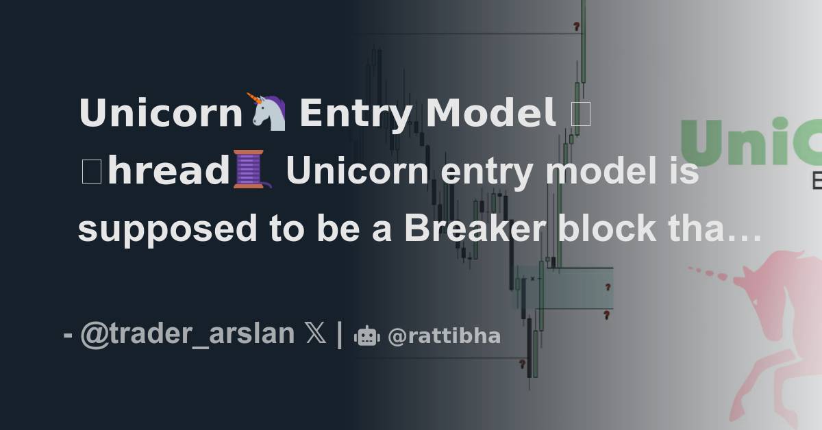 𝗨𝗻𝗶𝗰𝗼𝗿𝗻🦄 𝗘𝗻𝘁𝗿𝘆 𝗠𝗼𝗱𝗲𝗹 𝗧𝗵𝗿𝗲𝗮𝗱🧵 - Thread from ArslanTrades @trader_arslan ...