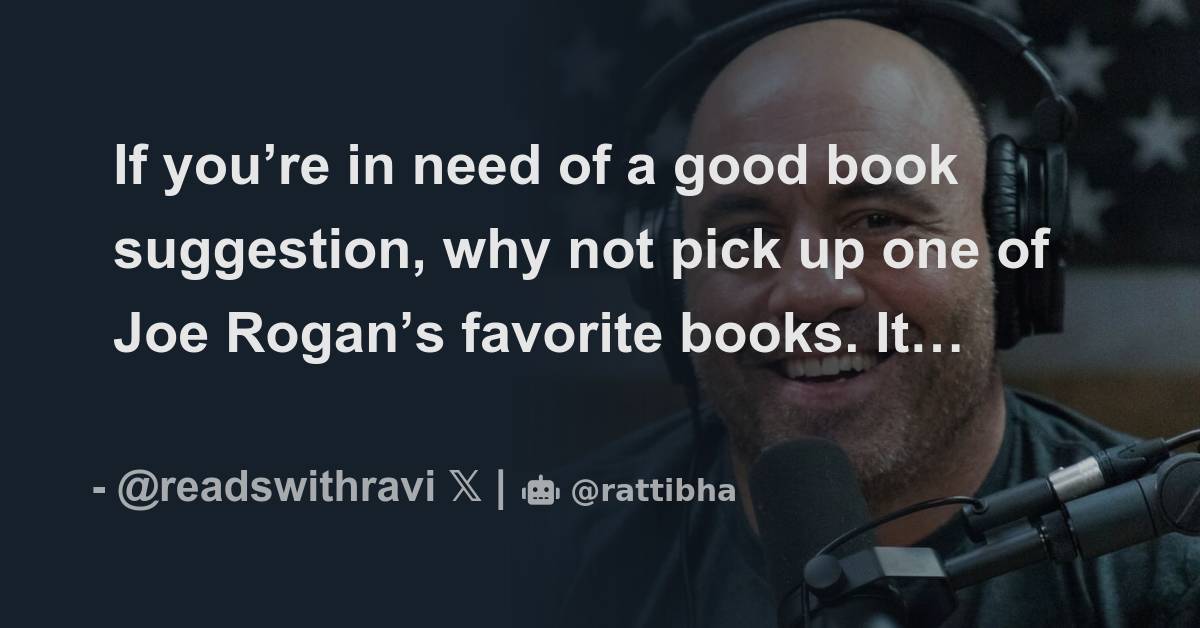 If you’re in need of a good book suggestion, why not pick up one of Joe ...