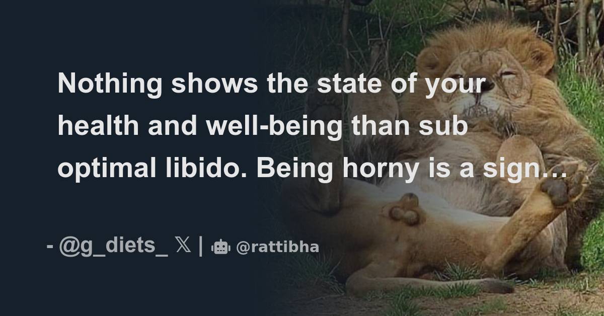 Nothing shows the state of your health and well-being than sub optimal ...