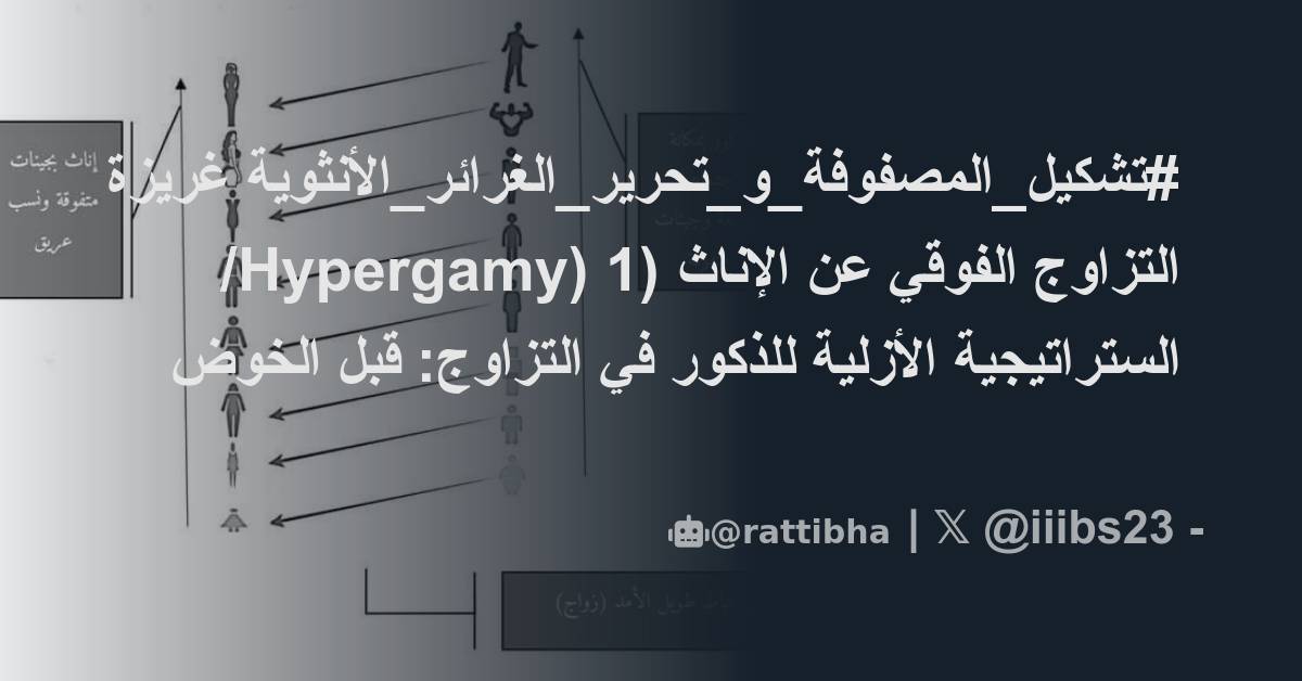#تشكيل_المصفوفة_و_تحرير_الغرائر_الأنثوية غريزة التزاوج الفوقي عن الإناث ...