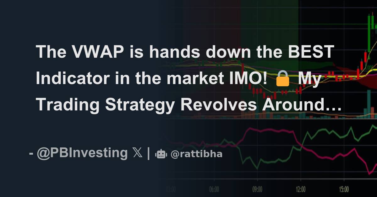 The VWAP is hands down the BEST Indicator in the market IMO! 🔒 My ...