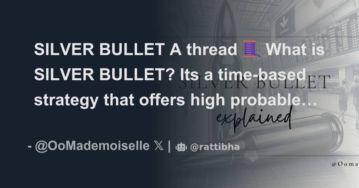 SILVER BULLET A thread 🧵 - Thread from Mademoiselle @OoMademoiselle ...