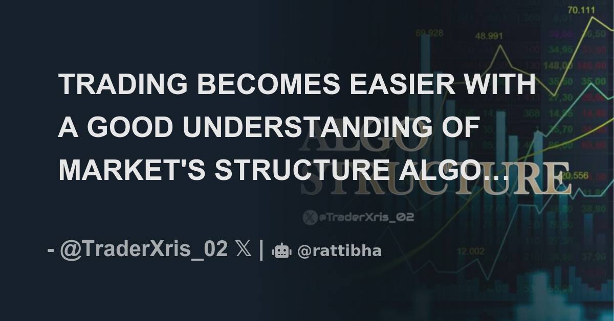 TRADING BECOMES EASIER WITH A GOOD UNDERSTANDING OF MARKET'S STRUCTURE ...