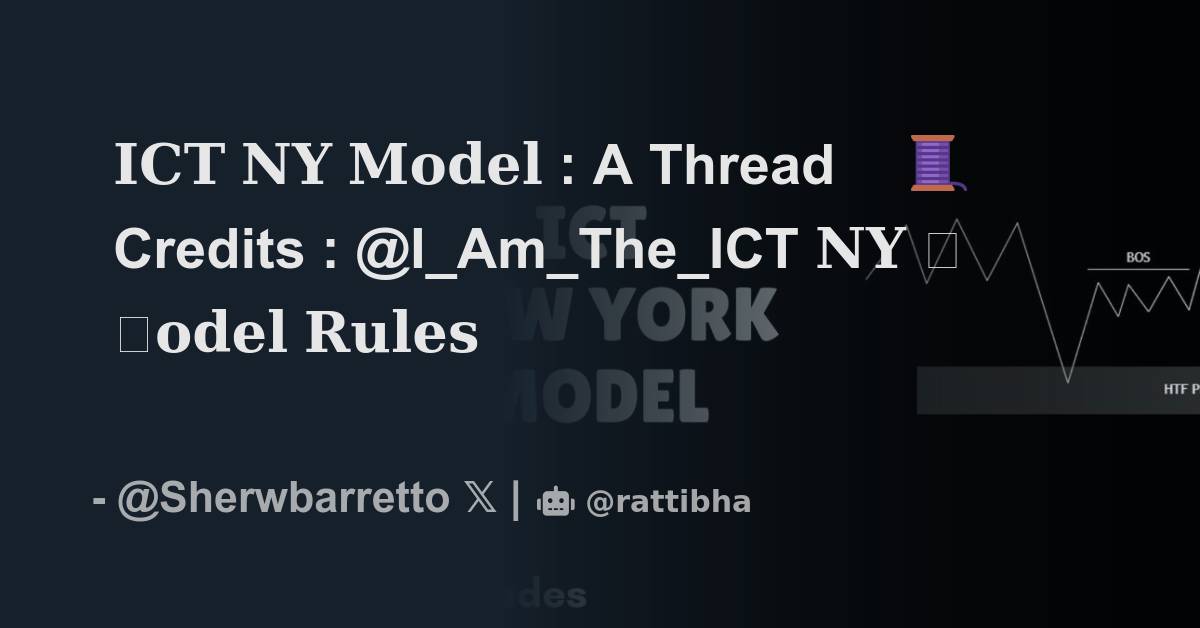 𝐈𝐂𝐓 𝐍𝐘 𝐌𝐨𝐝𝐞𝐥 : A Thread 🧵 Credits : @I_Am_The_ICT - المسلسل من Syb ...