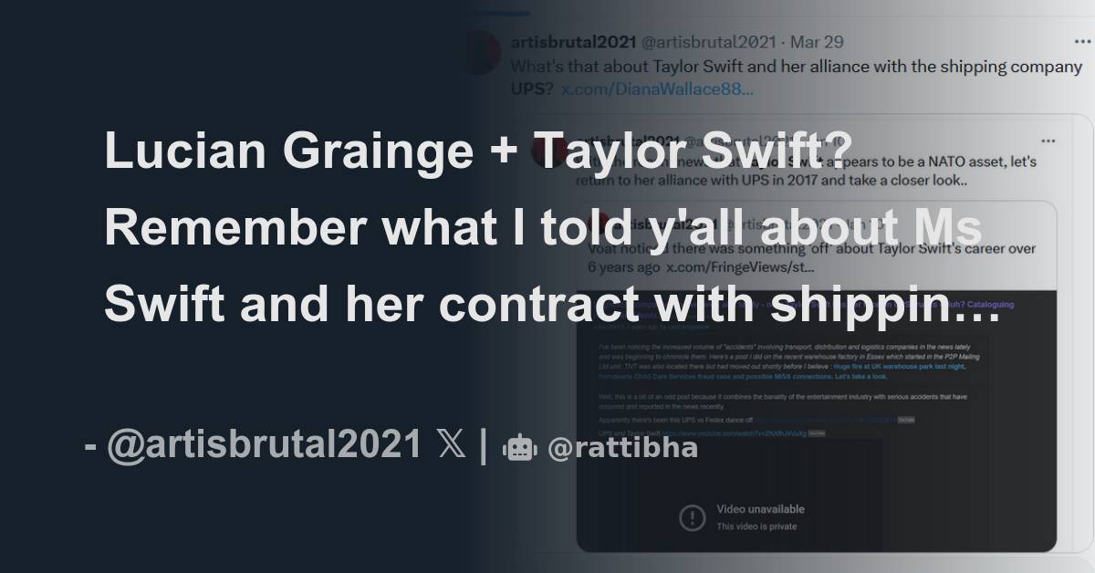 Lucian Grainge + Taylor Swift? Remember what I told y'all about Ms ...