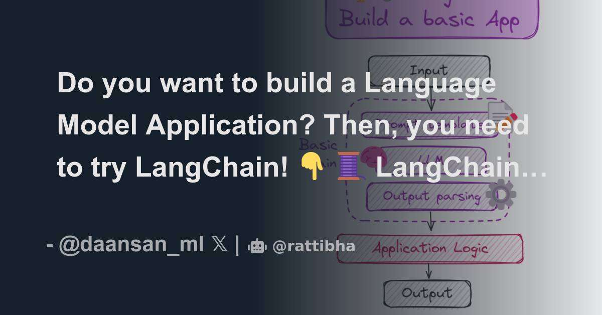 Do you want to build a Language Model Application? Then, you need to try LangChain! 👇 🧵 - Thread ...