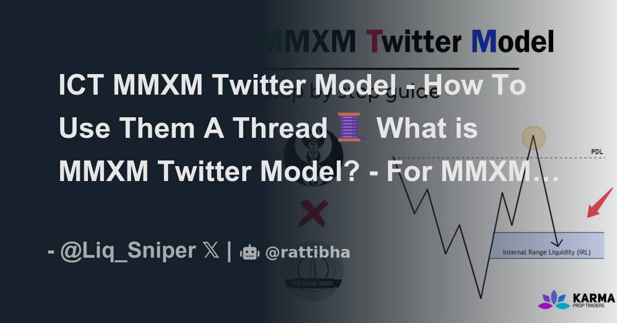 ICT MMXM Twitter Model - How To Use Them A Thread 🧵 - Thread from ...