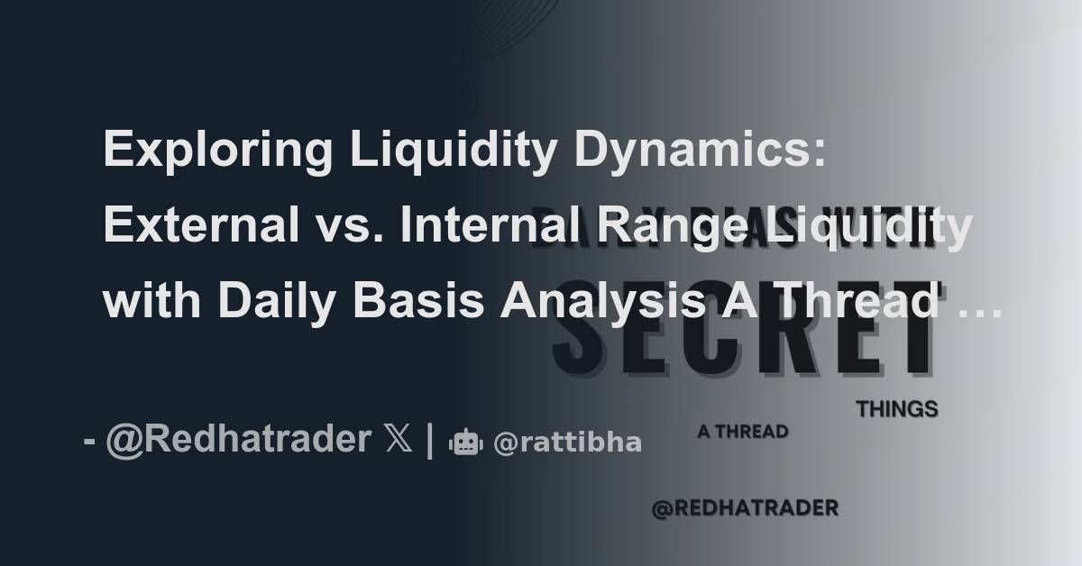 Exploring Liquidity Dynamics: External vs. Internal Range Liquidity ...