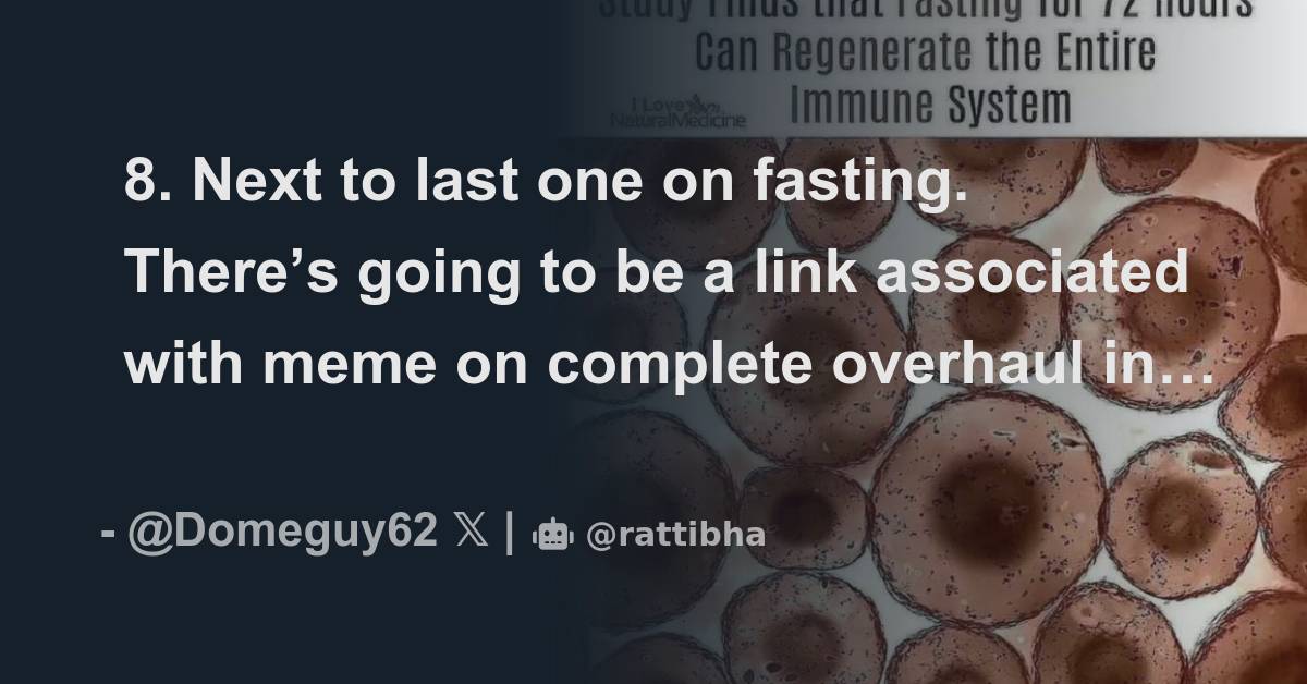 8. Next to last one on fasting. There’s going to be a link associated ...
