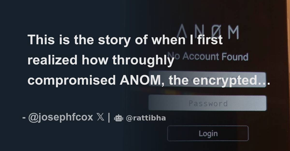 This is the story of when I first realized how throughly compromised ...