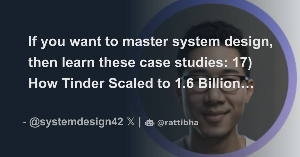 If you want to master system design, then learn these case studies ...