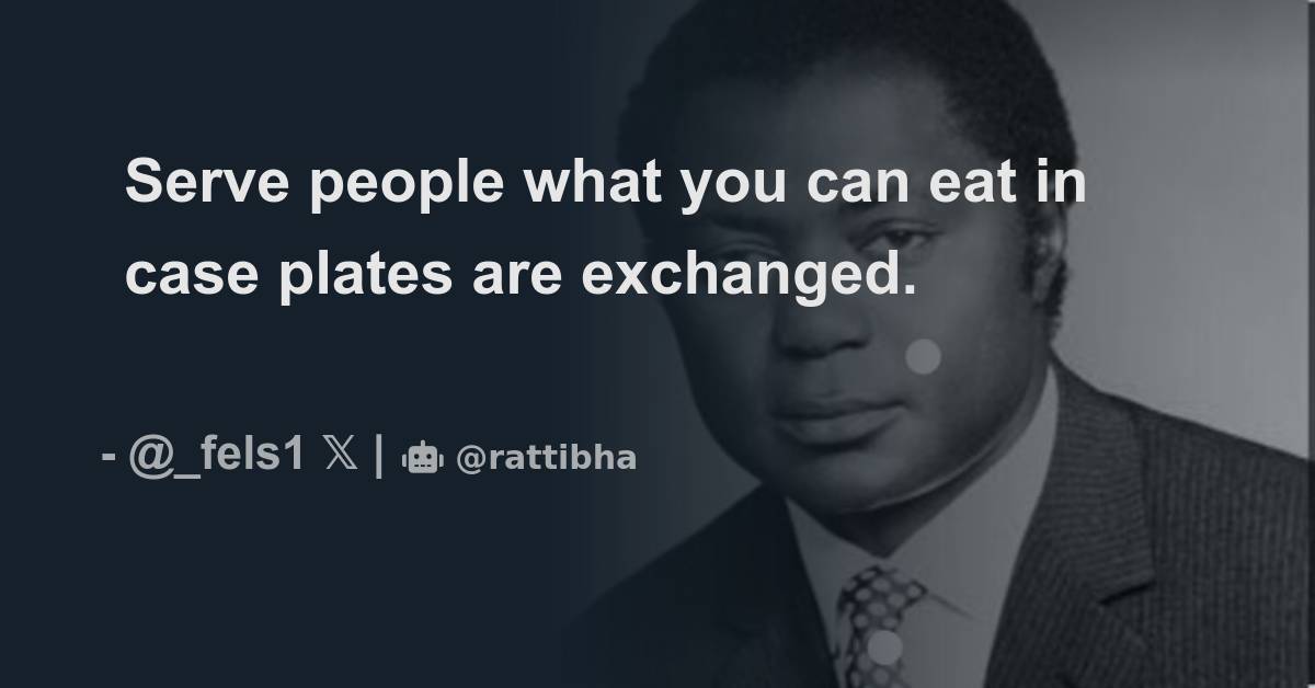 Serve people what you can eat in case plates are exchanged. - Thread ...