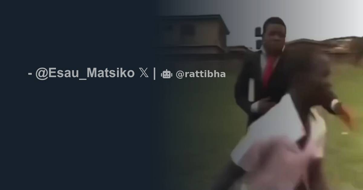 - Thread from ESAU @Esau_Matsiko - Rattibha